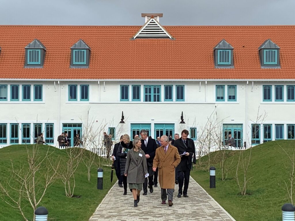 HRH The Duke of Cornwall opens Skol Nansledan - Nansledan