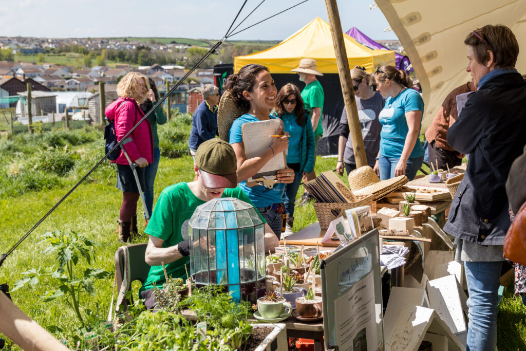 Support for community orchard spring fayre - Nansledan